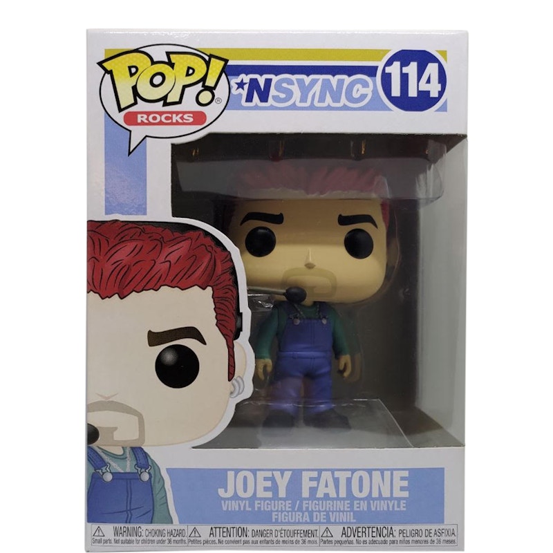 Funko Pop! Rocks Nsync Joey Fatone Figure #114 - GB