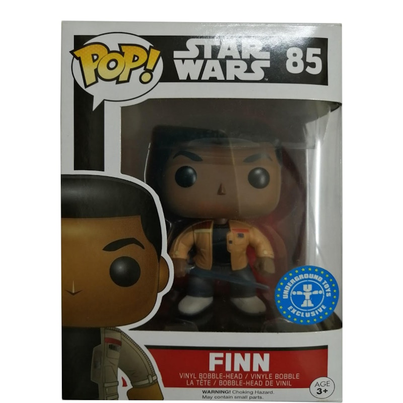 Funko Pop! Star Wars Finn Underground Toys Bobble-Head Figure #85 - MX