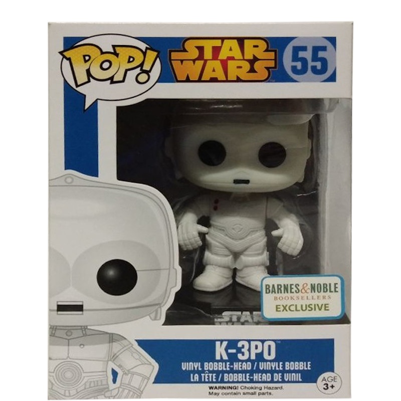 Funko Pop! Star Wars K-3PO Barnes & Noble Exclusive Bobble-Head Figure ...