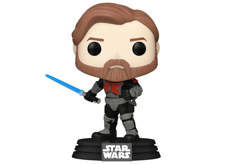Funko Pop! Star Wars Obi-Wan Kenobi (Mandalorian Armor) Entertainment ...