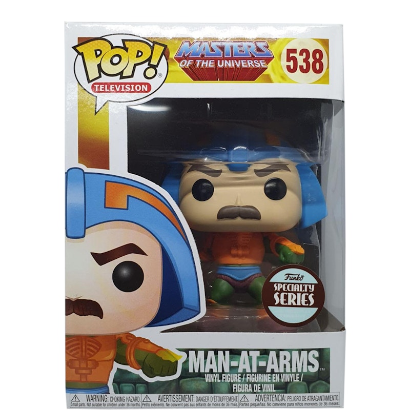 Funko Pop! Television Masters of the Universe Man-At-Arms Speciality ...