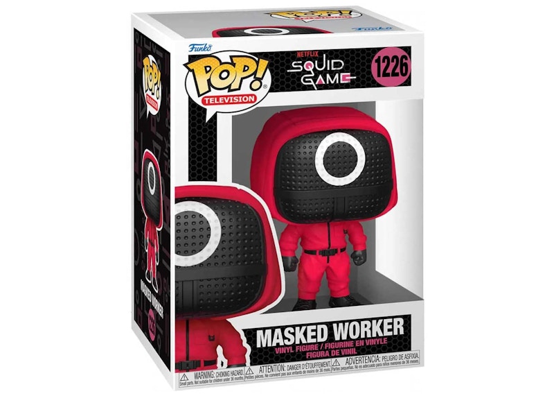 Funko Pop! Television Netflix Squid Game Masked Worker Figure #1226 - US