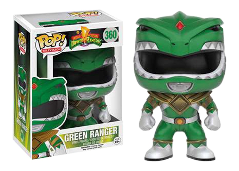 Funko Pop! Television Power Rangers Mighty Morphin Green Ranger Figure ...