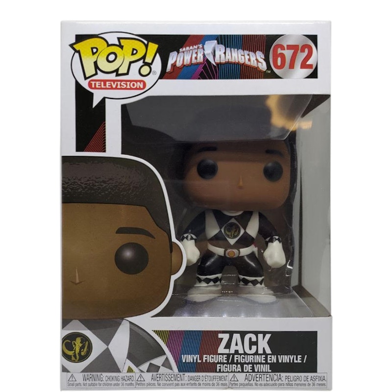 Funko Pop! Television Power Rangers Zack Figure #672 - CN