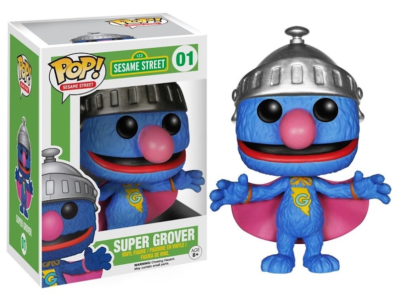 Funko Pop! Television Sesame Street Grover (Super) Toy Tokyo Exclusive ...