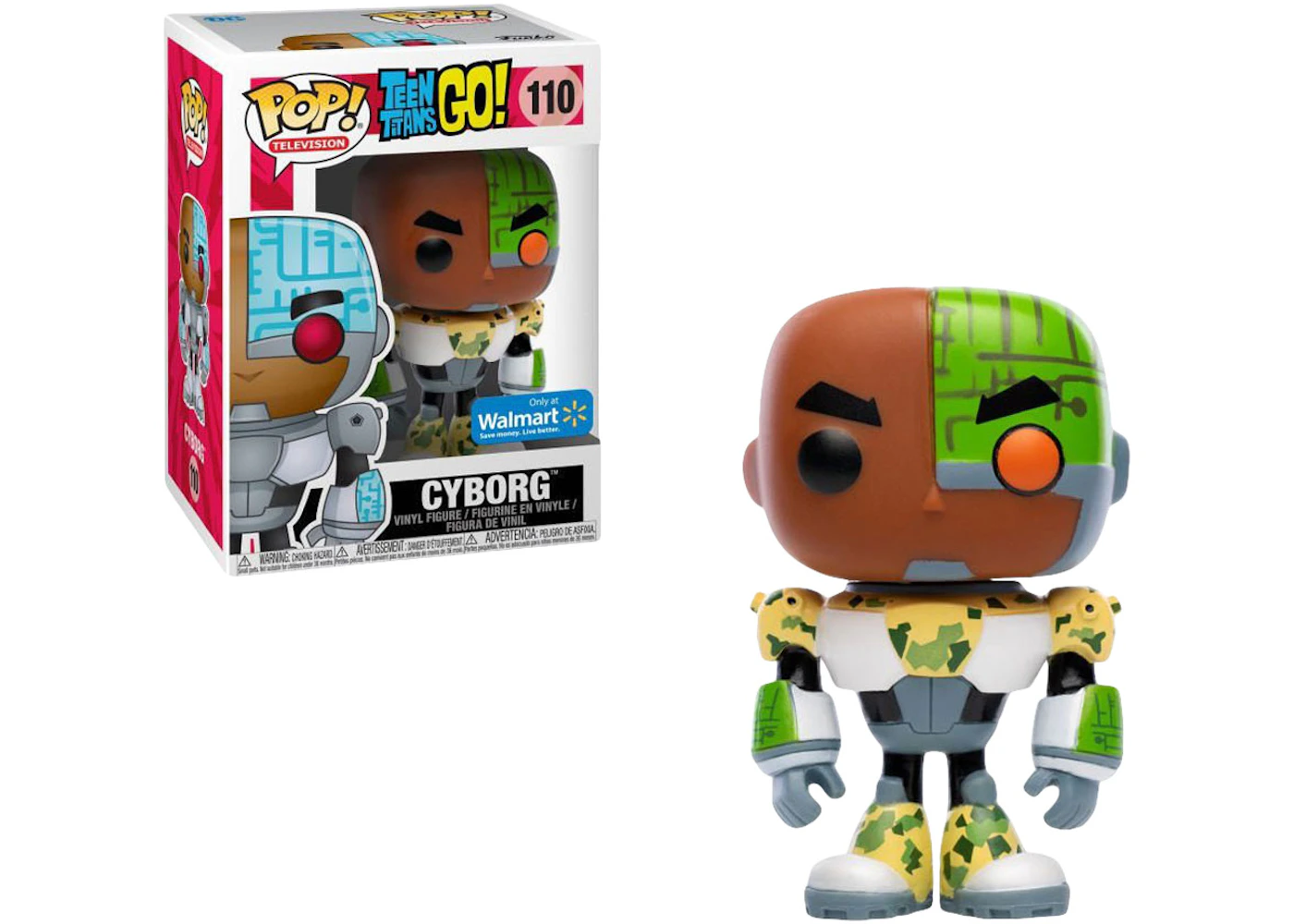 Funko Pop Television Teen Titans Go Cyborg Walmart 49 Off