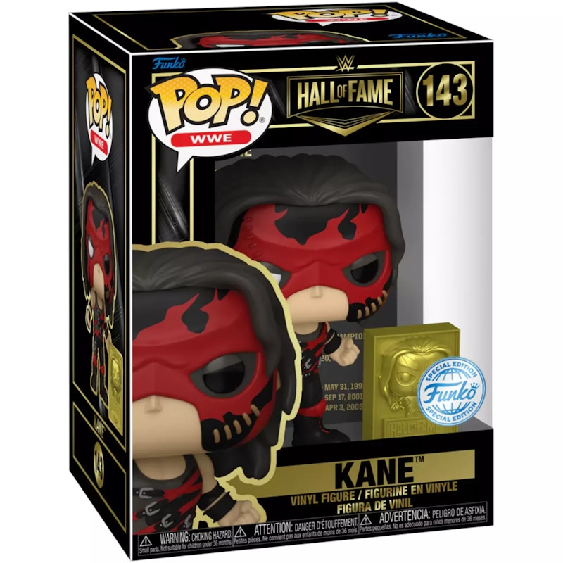 Funko Pop! WWE Hall of Fame Kane Funko Special Edition Figure #143 - US