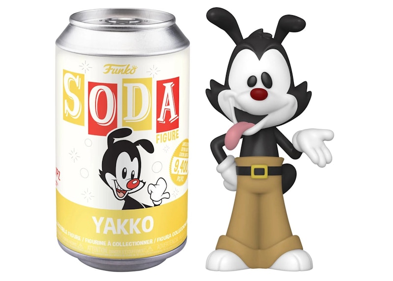 Funko Soda Animaniacs Yakko Open Can Chase Figure - SS22 - US