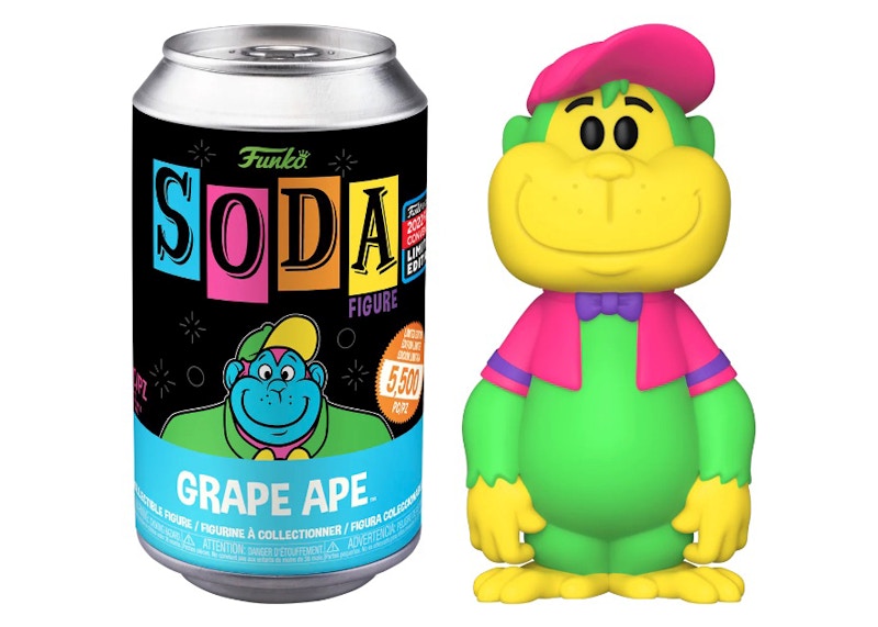Funko Soda Black Light Grape Ape 2022 Fall Convention Exclusive Open ...