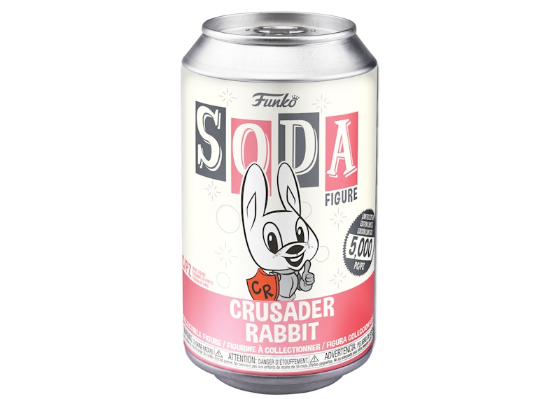 Funko Soda Crusader Rabbit Figure Sealed Can - US