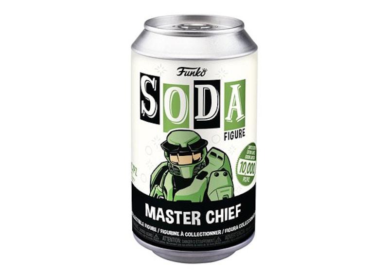 Funko Soda Halo Master Chief Figure Sealed Can - FW21 - US