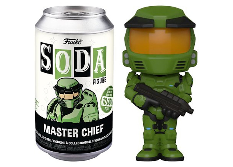 Funko Soda Halo Master Chief Open Can Figure - FW21 - US