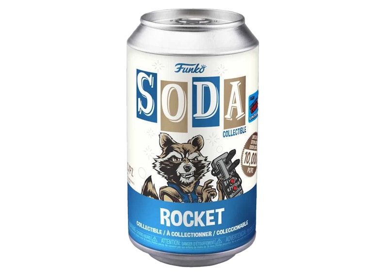 Funko Soda Marvel Rocket 2021 NYCC Exclusive Figure Sealed Can - FW21 - KR