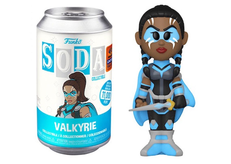 Funko Soda Marvel Valkyrie WonderCon 2023 Exclusive Open Can Figure - US