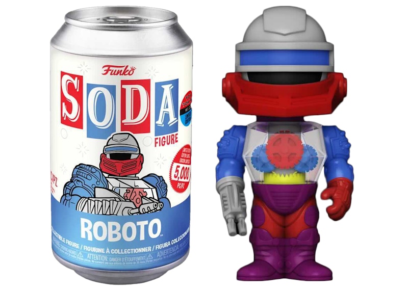Funko Soda Masters Of The Universe Roboto 2021 NYCC Toy Tokyo Exclusive Open Can Figure - FW21 - US
