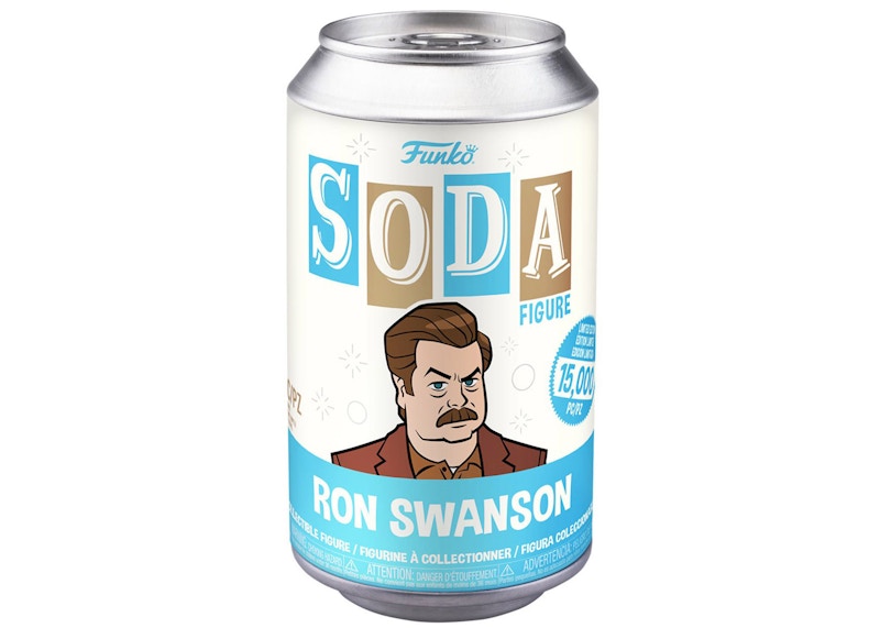 Funko Soda Parks and Recreation Ron Swanson Figure Sealed Can - JP
