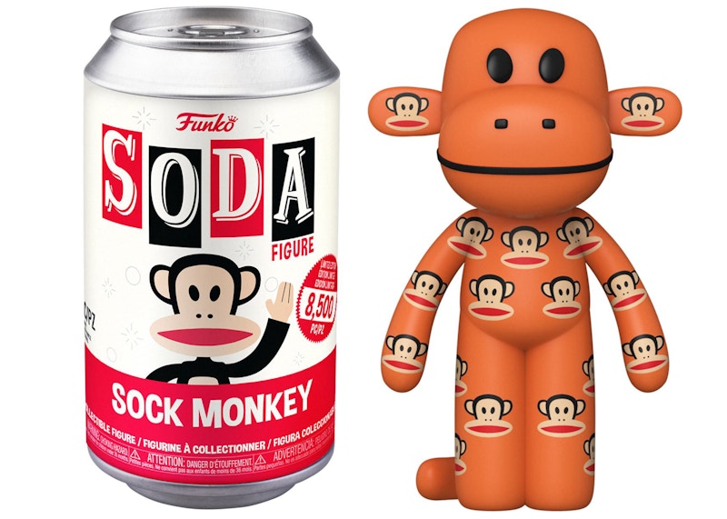 Funko Soda Paul Frank Sock Monkey Open Can Chase Figure - FR
