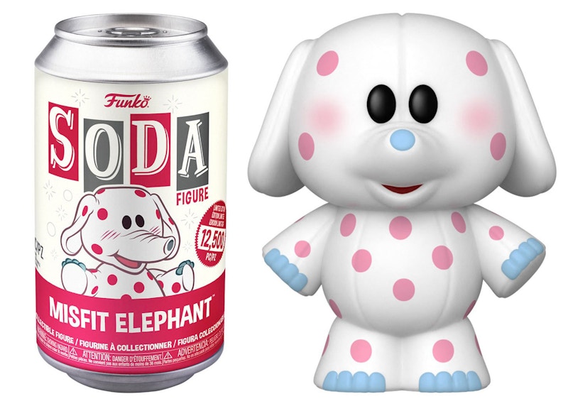Funko Soda Rudolph the Red-Nosed Reindeer Misfit Elephant Open Can ...