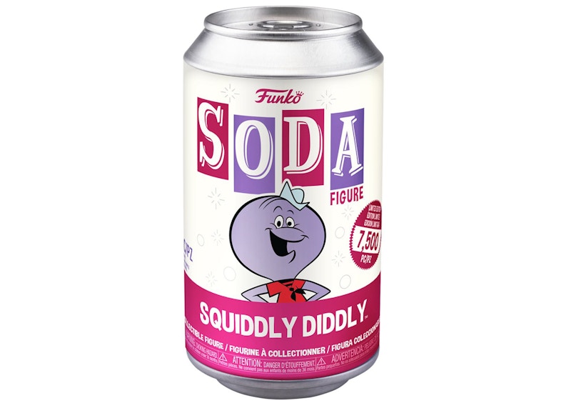 Funko Soda Squiddly Diddly Figure Sealed Can - ES
