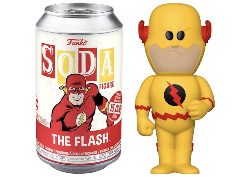 Funko Soda DC Comics The Flash Opened Can Chase Figure