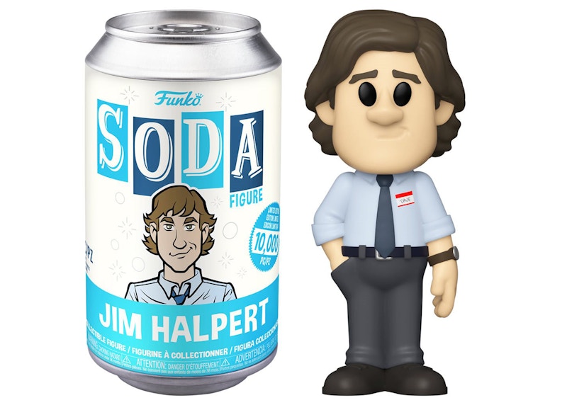Funko Soda The Office Jim Halpert Open Can Common Figure - US