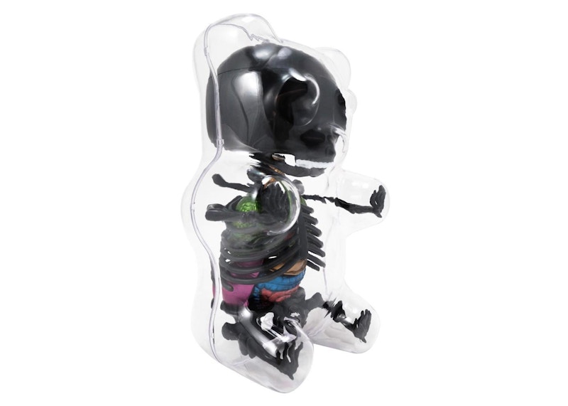 Funny Anatomy Mighty Jaxx Metallic Black Gummi Bear Figure - KR