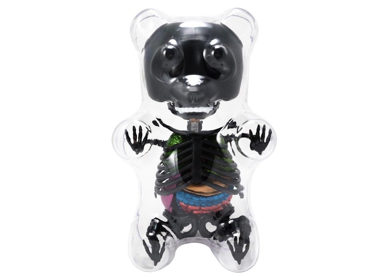 Funny Anatomy Mighty Jaxx Metallic Black Gummi Bear Figure - US