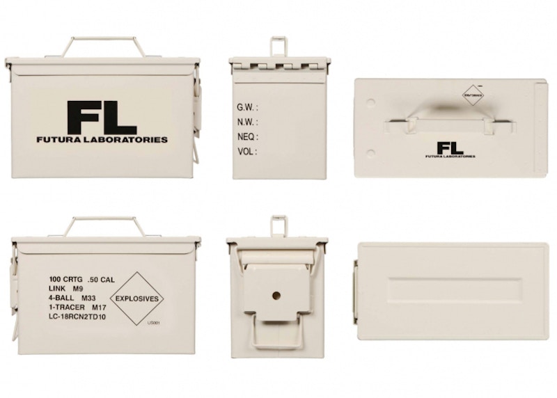 Futura Laboratories Metal Box White - SS22 - US