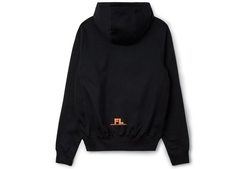 Futura Laboratories x Dover Street Market Fluro Rebellion Hoodie Black ...