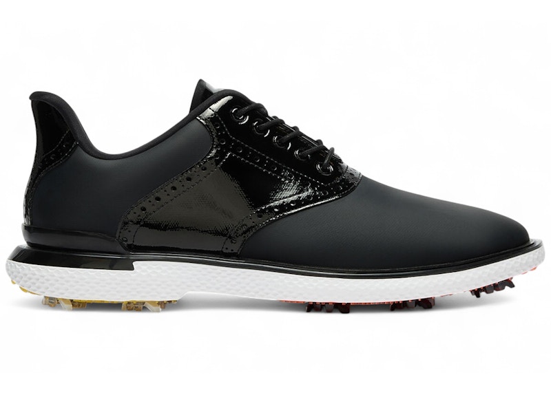 G/FORE Gallivanter G/Lock Saddle Golf Shoe Onyx Men's - GMF000075-ONYX - US