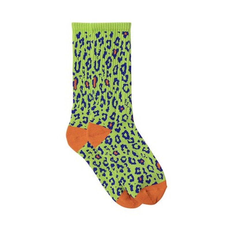 GOLF Digi Leopard Socks Green Men's - SS19 - US