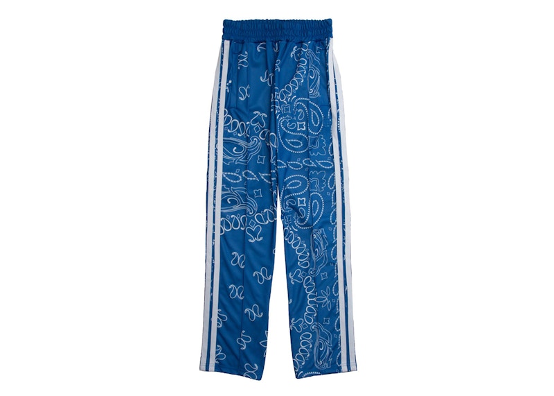 Garment Workshop Bandana Paisley Hidden Zip Pants Blue - AW22 - US