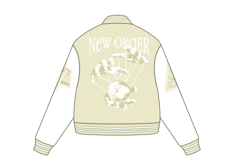 Garment Workshop "New Order" College Jacket (In-store) Sand Beige Men's ...