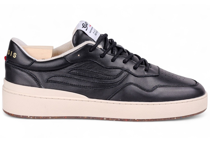 Genesis Footwear G-Soley Porto Plain Leather Black Men's - 1005569-40 - US