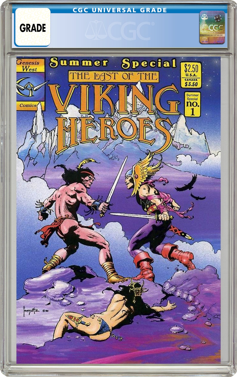Genesis West Last of the Viking Heroes Summer Special (1988) #1 Comic ...
