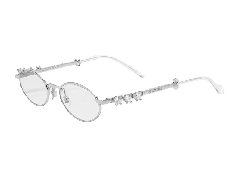 Gentle Monster DÕheygere Oval Eyeglasses Silver 02 in Metal - US