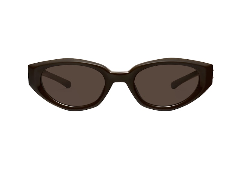 Gentle Monster Jennie Fish Tail Sunglasses Brown/Brown (BR3) in Acetate ...