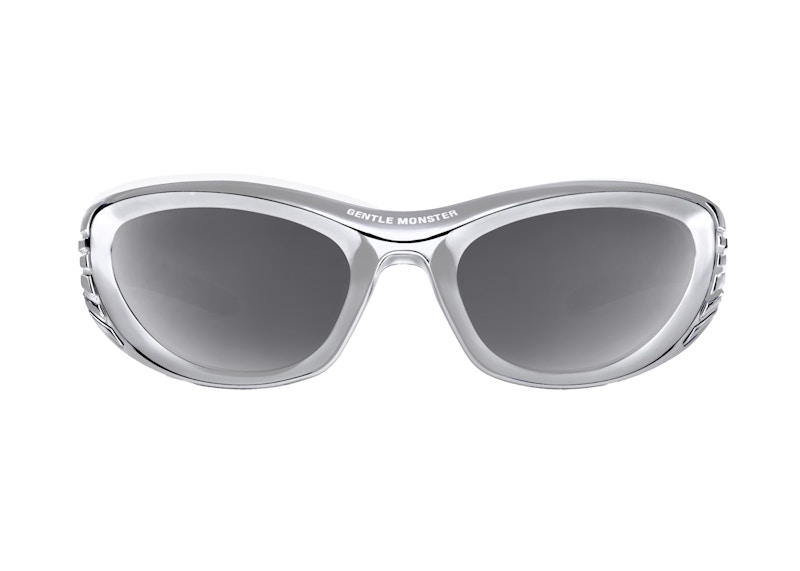 Gentle Monster x Mugler Spiral Sunglasses Chrome Silver/Gray (02 CS1 ...