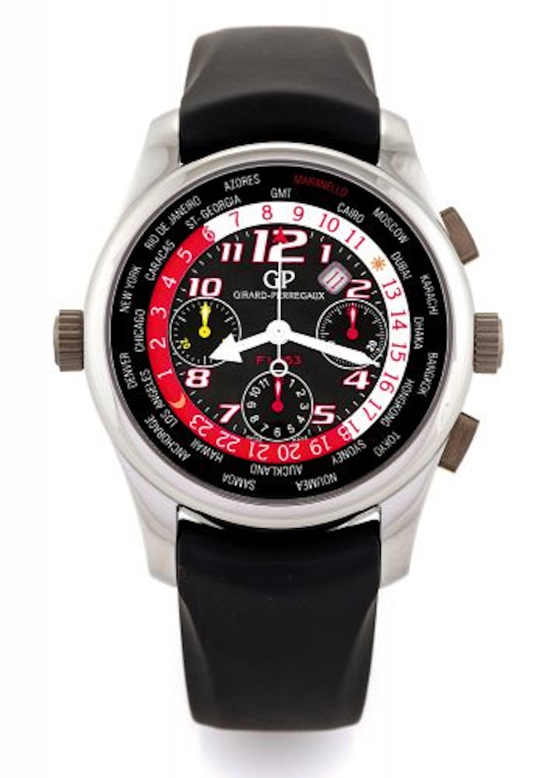 Girard Perregaux WW.TC Ferrari LTD 4980 42mm in Titanium - TW