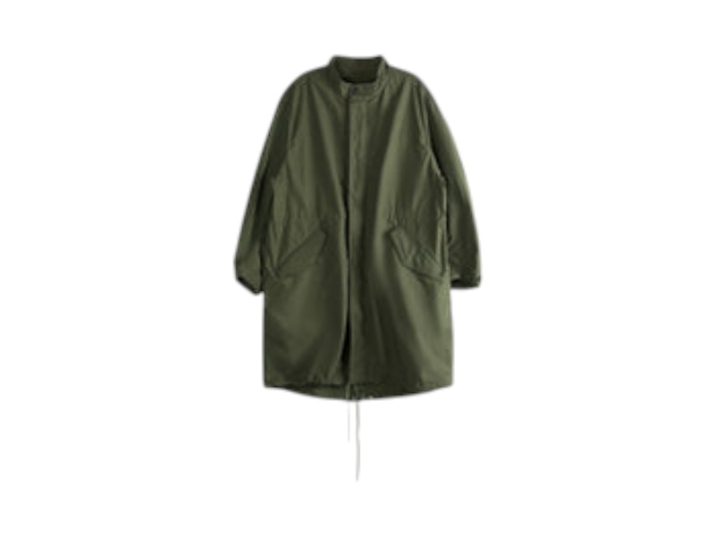 Givenchy Couture Seam Parka Coat Khaki Men's - FW25 - US