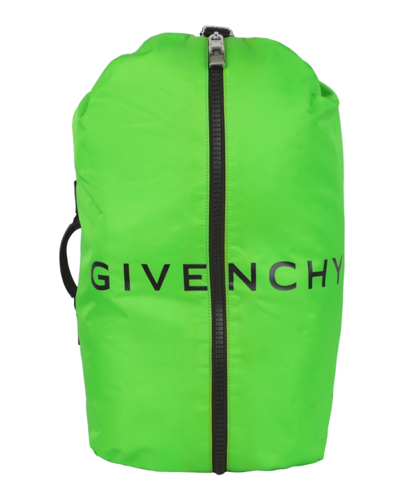 Givenchy G-Zip Backpack In Nylon Bright Green in Polyamide - US