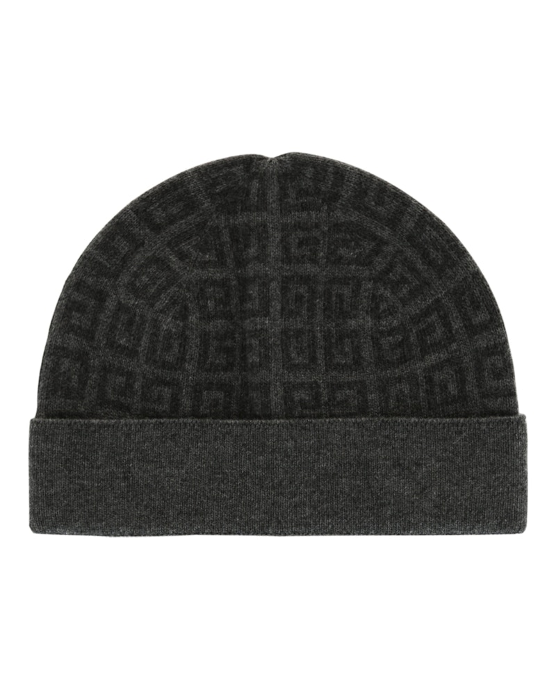 Givenchy Knit Double Face Beanie Grey Multi - US