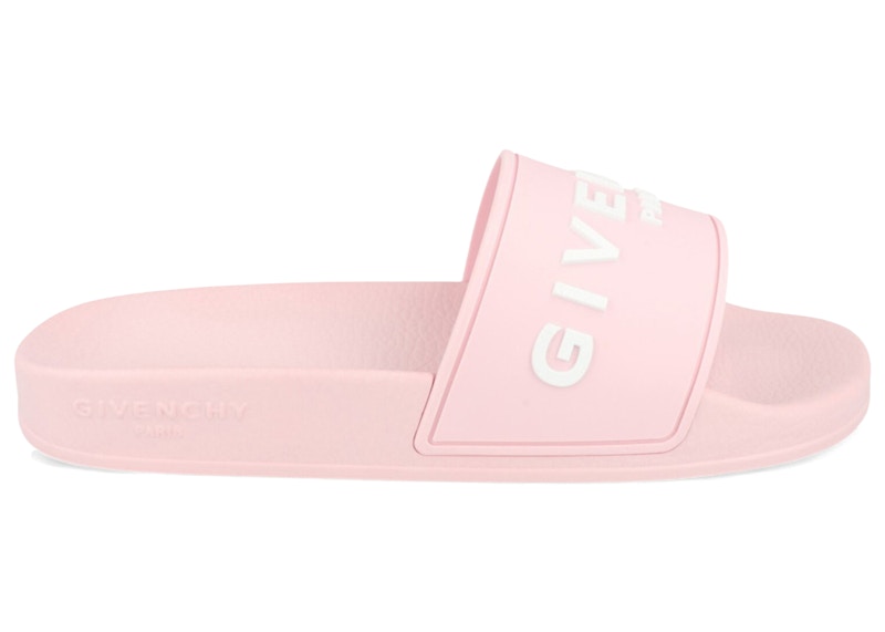 Givenchy Logo Signature Slides Light Pink (Women's) - BE30AS-E2GR-661 - US