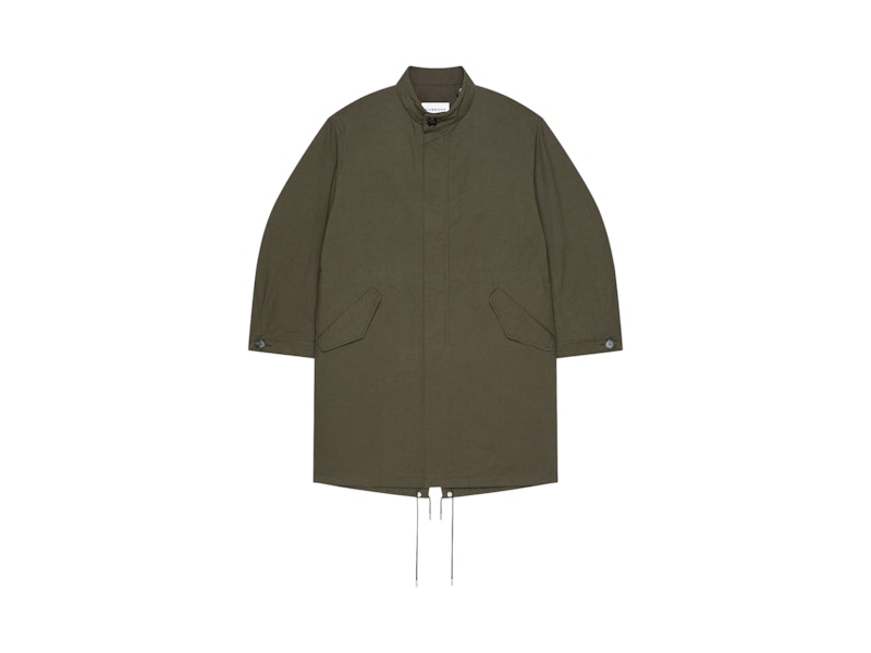 Givenchy Long Oversized Parka Coat Khaki Men's - FW25 - US