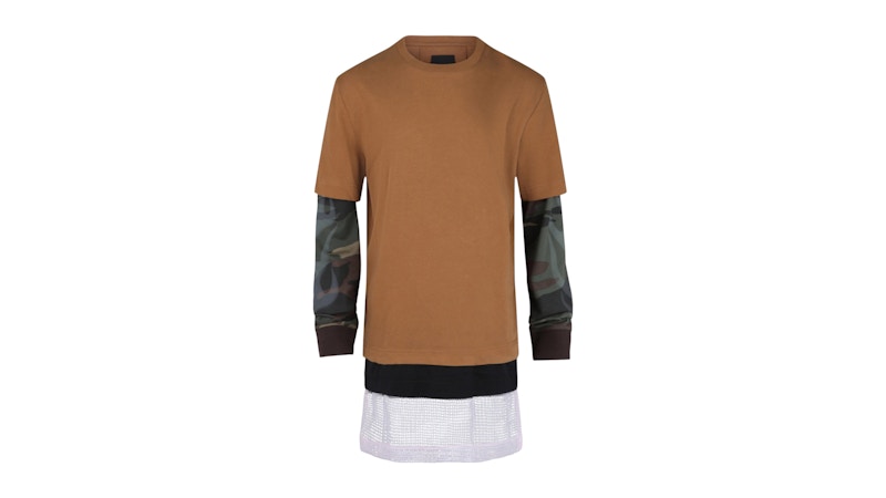 Givenchy Overlapped Long Sleeve T-Shirt Multi Men's - US