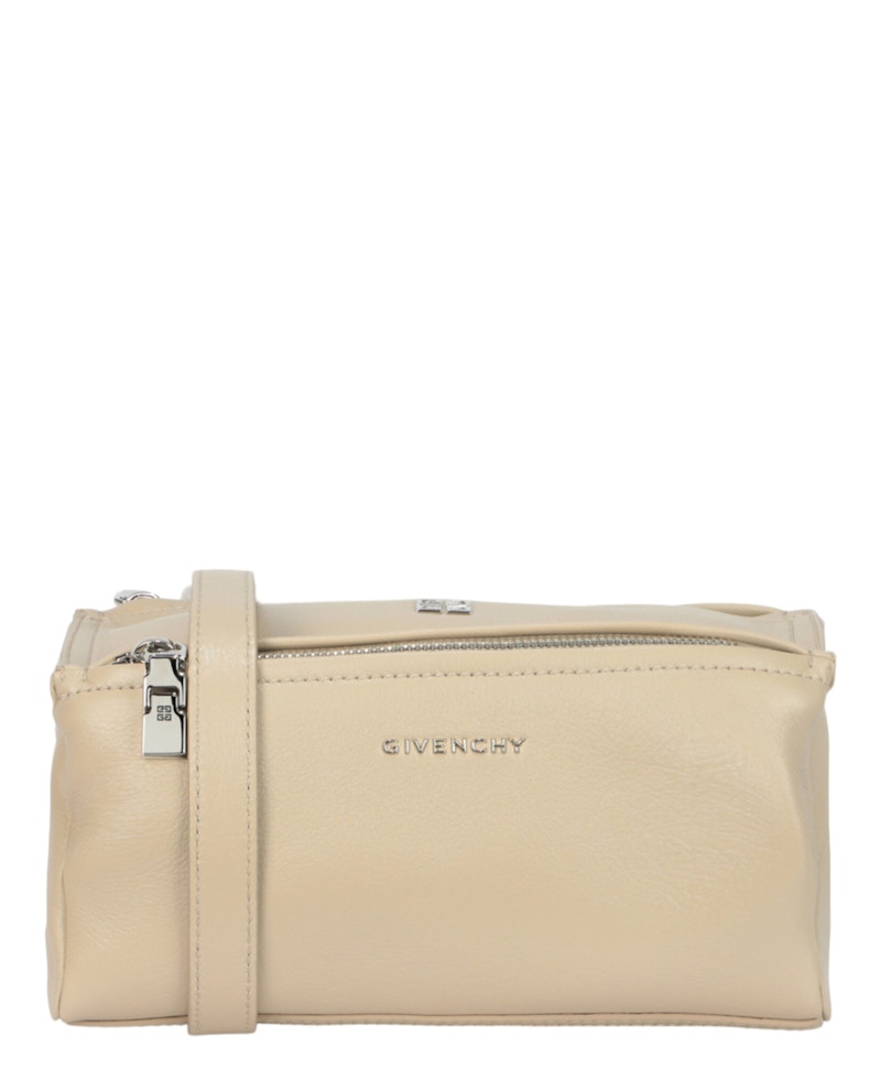 Givenchy Pandora Mini Shoulder Bag Beige in Leather - US
