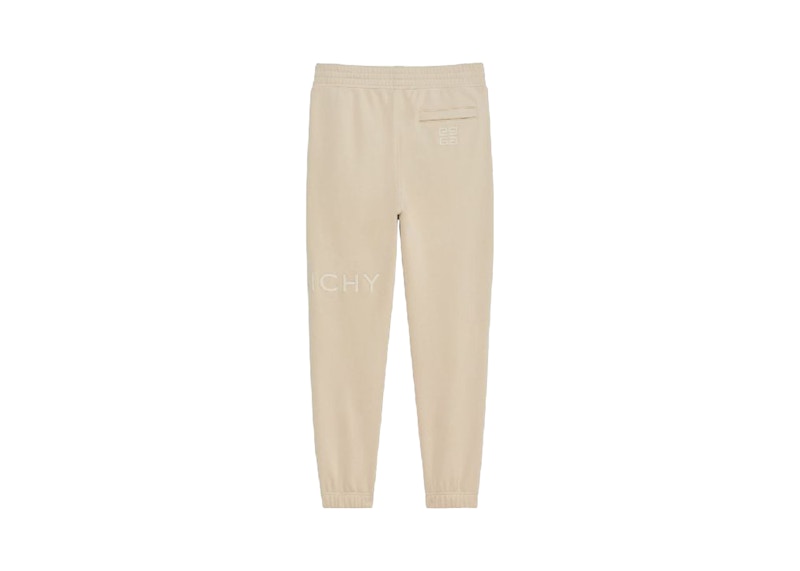 Givenchy Slim Fit Jogging Sweatpants Light Beige Men's - FW22 - US
