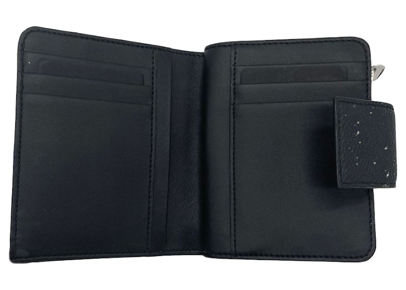 Givenchy Star Pattern Wallet Black in Leather with Silver-tone - US