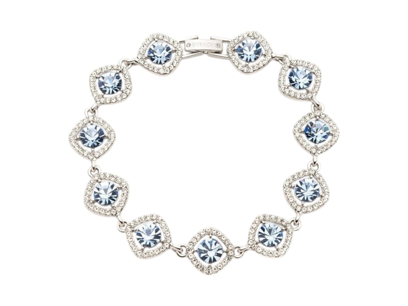 Givenchy Stone Flex Line Bracelet Grotto Blue in Metal - US