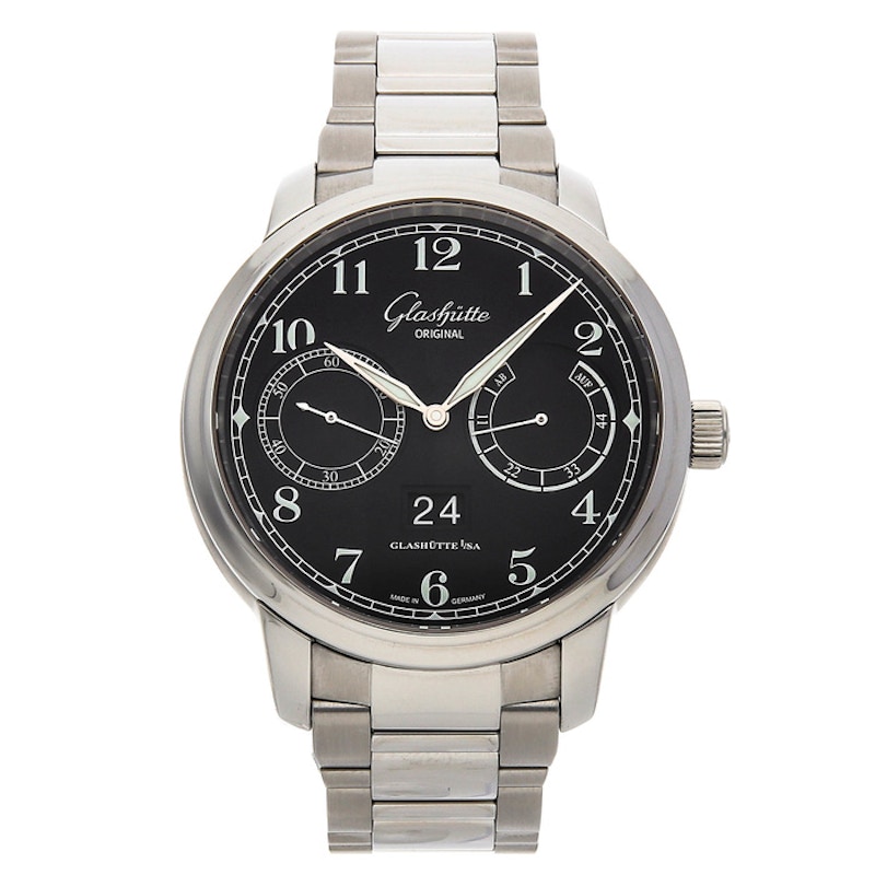 Glashutte Original Senator Observer 100-14-07-02-70 44mm in Stainless ...